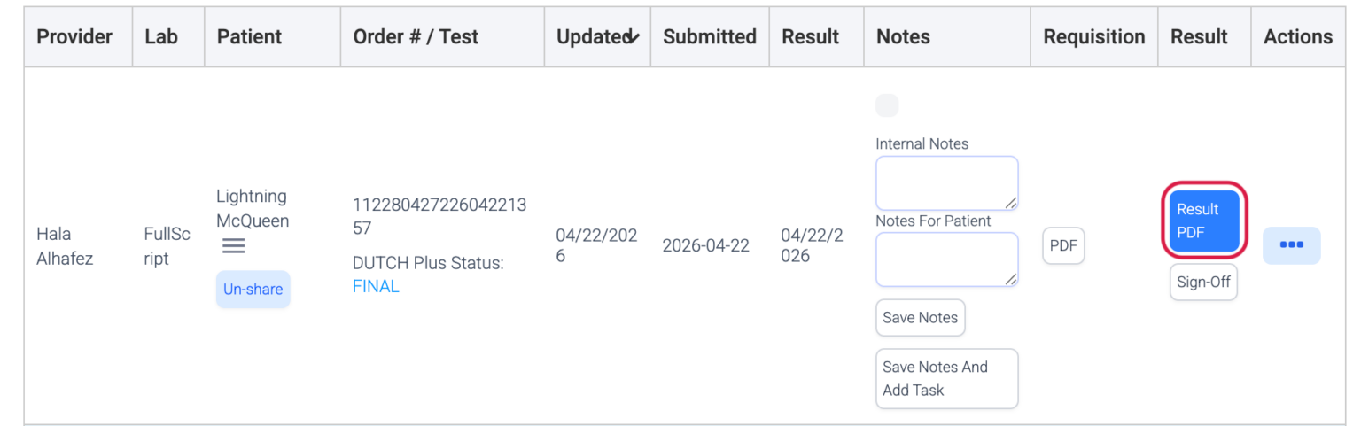 OptiMantra integration - Fullscript Support Center