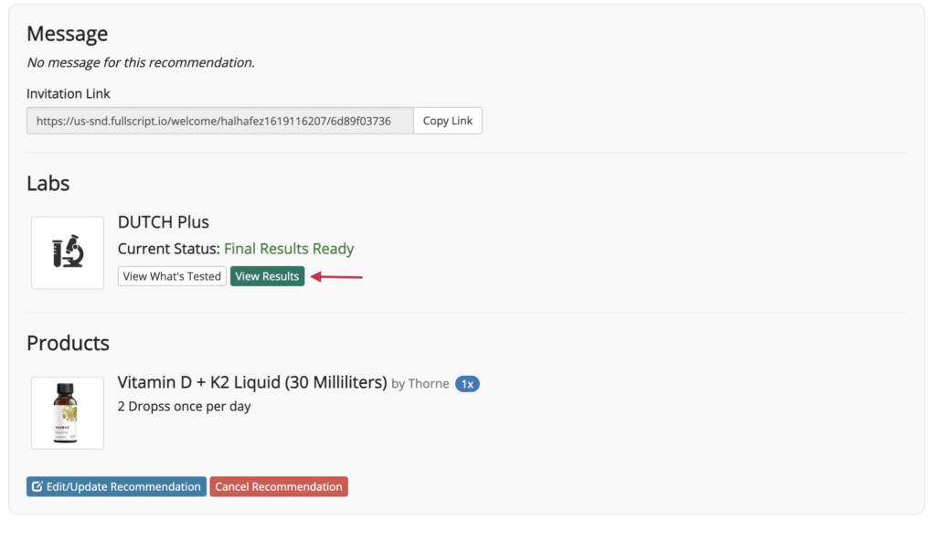 Whole Practice integration - Fullscript Support Center
