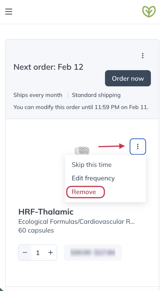 Managing your auto refill schedule - Fullscript Support Center