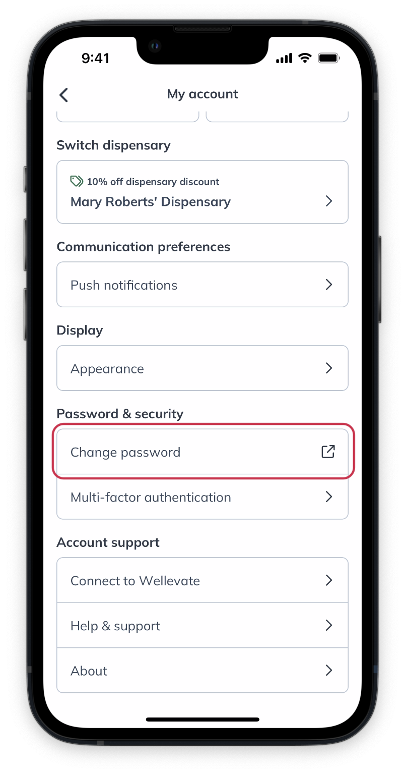 Patient account settings - Fullscript Support Center