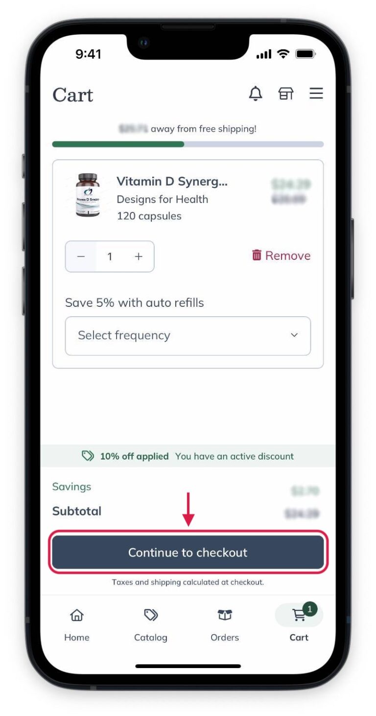 Placing an order - Fullscript Support Center