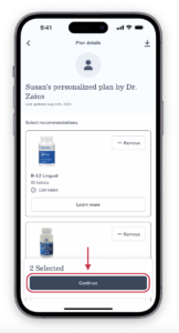 Viewing your plans - Fullscript Support Center
