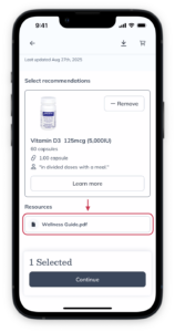 Viewing your plans - Fullscript Support Center
