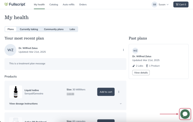 How to contact Fullscript support - Fullscript Support Center