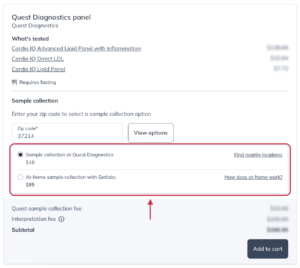 Quest Diagnostics experience - Fullscript Support Center