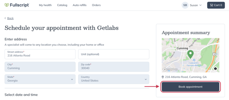 Quest Diagnostics experience - Fullscript Support Center