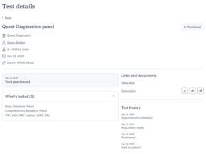 Lab orders dashboard - Fullscript Support Center