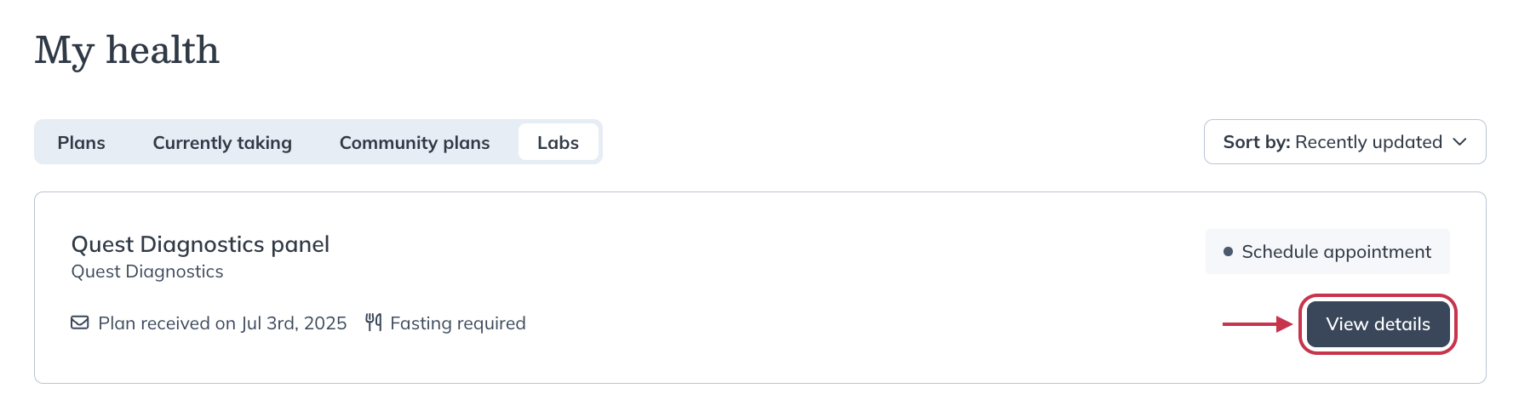 Scheduling a Quest blood draw in Arizona