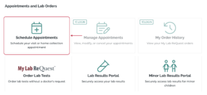 Scheduling a Quest blood draw in Arizona