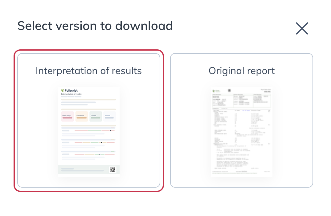 Lab interpretations and trends - Fullscript Support Center