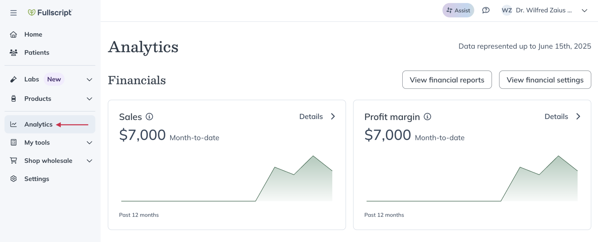 Profit dispensaries - Fullscript Support Center