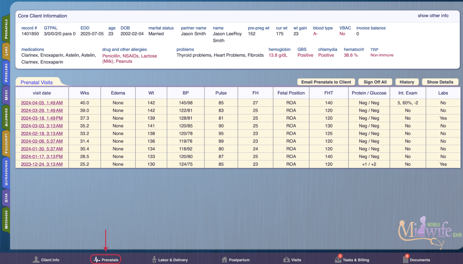 Mobile Midwife integration - Fullscript Support Center