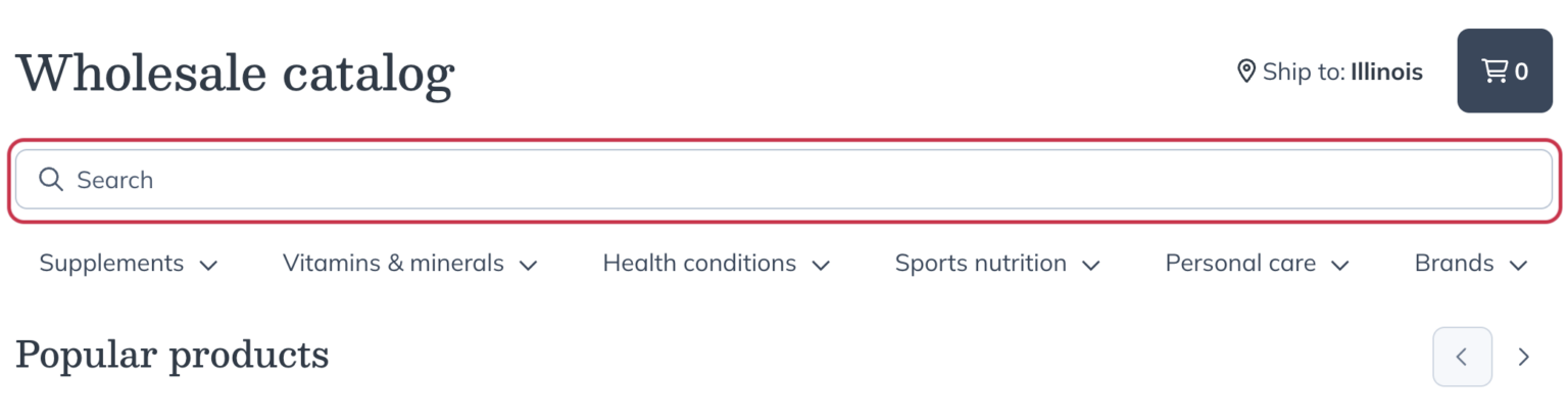 Building your wholesale order - Fullscript Support Center