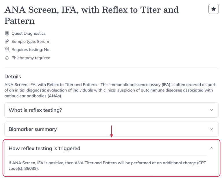 Reflex testing - Fullscript Support Center