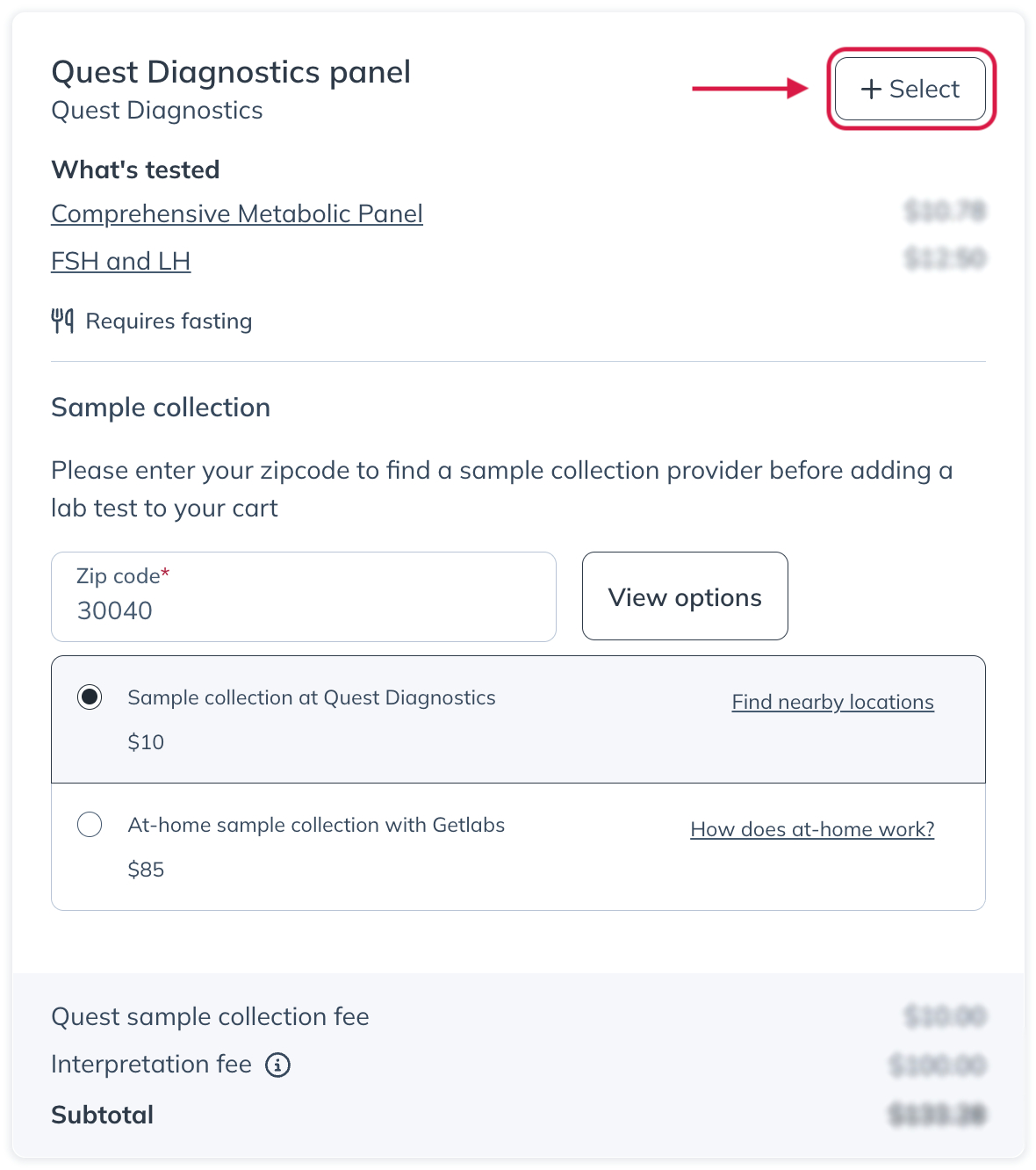 Quest Diagnostics experience - Fullscript Support Center