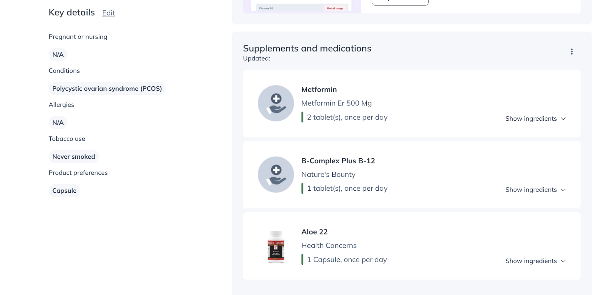 Practice patient - Fullscript Support Center
