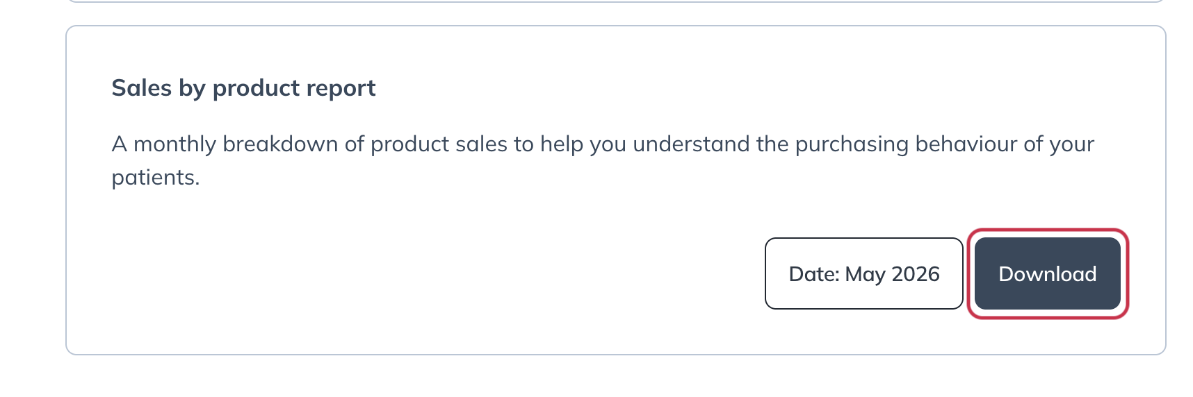 Sales by product reports - Fullscript Support Center